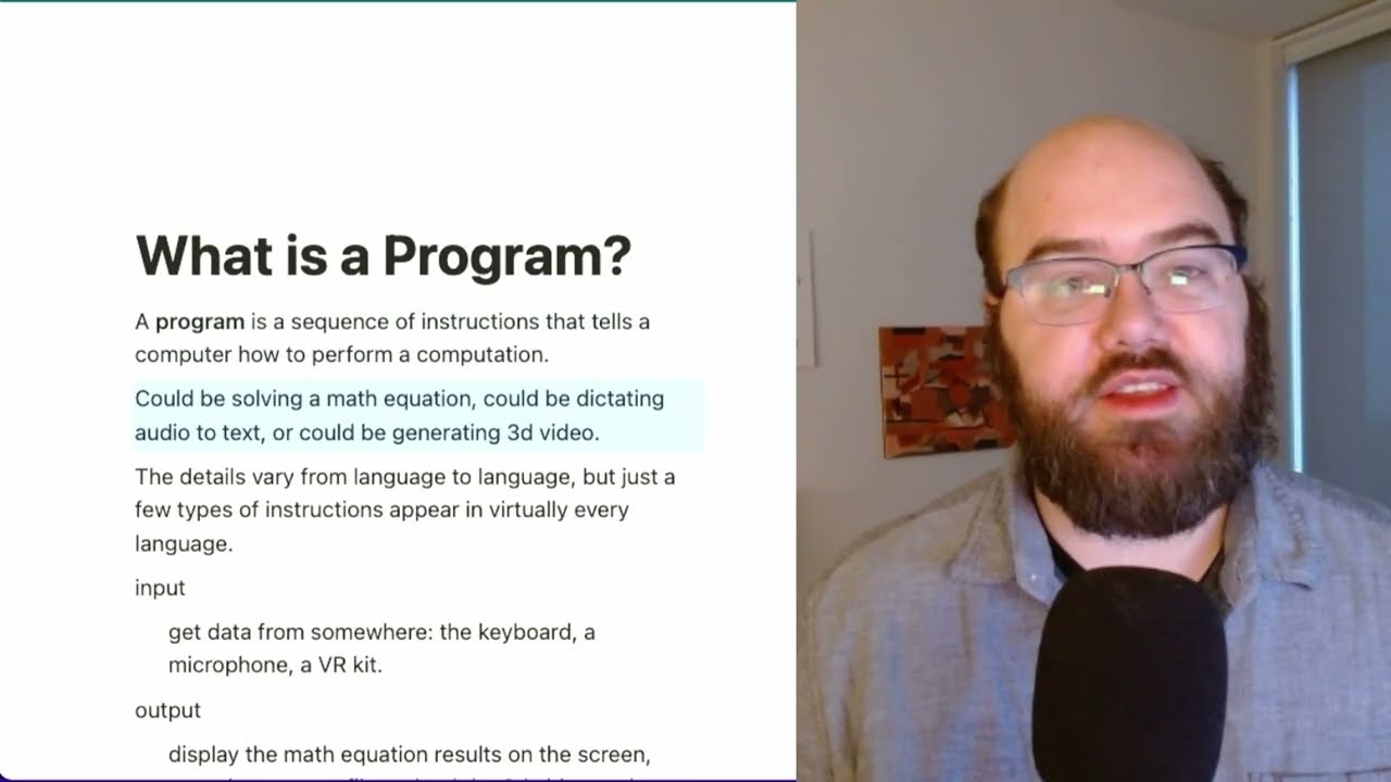 What is a Program? | Think Python Section 1.1