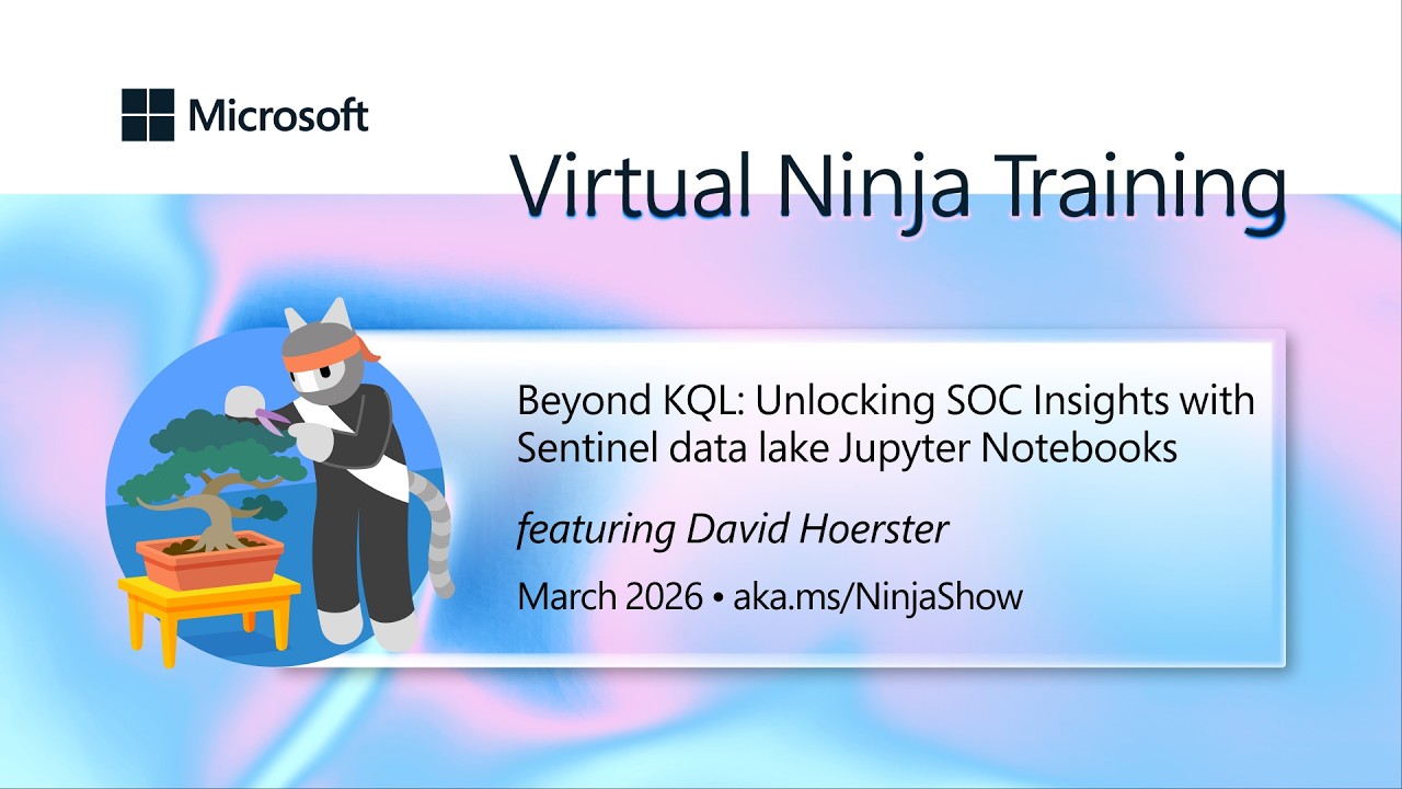 Beyond KQL: Unlocking SOC Insights with Sentinel data lake Jupyter Notebooks