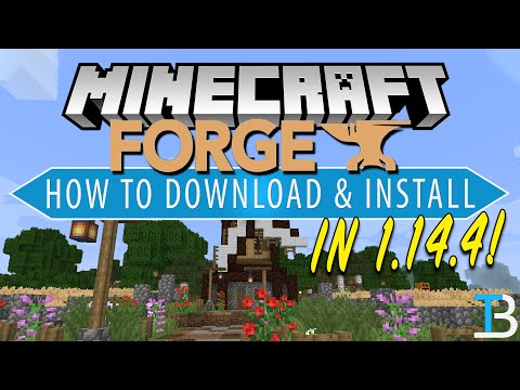 How To Download & Install Forge in Minecraft 1.14.4 (Get Minecraft Forge 1.14.4!)