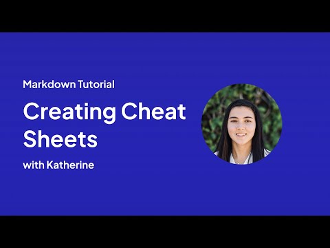 Creating Cheat Sheets using Markdown