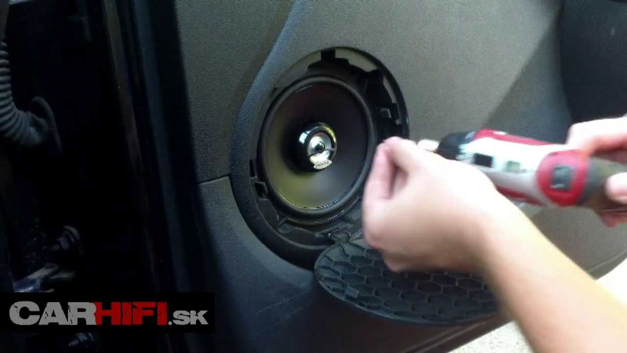 Quick speakers change - Dacia Duster