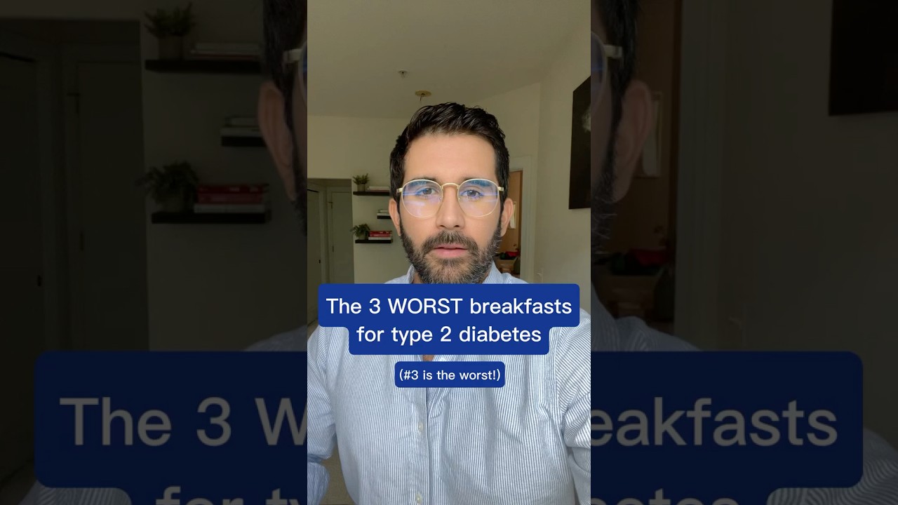 The 3 Worst breakfasts for type 2 diabetes