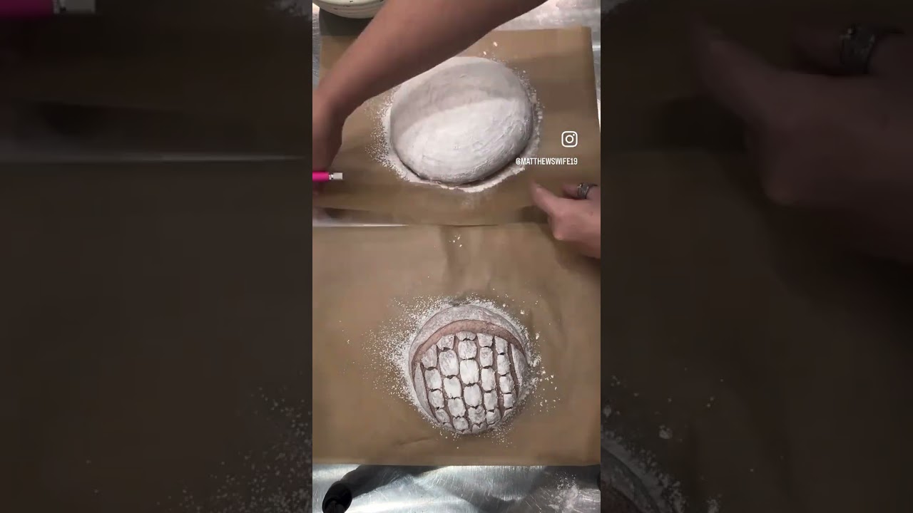 Remember to have fun when scoring your bread! It’s my favorite kind of creative outlet. It’s art!