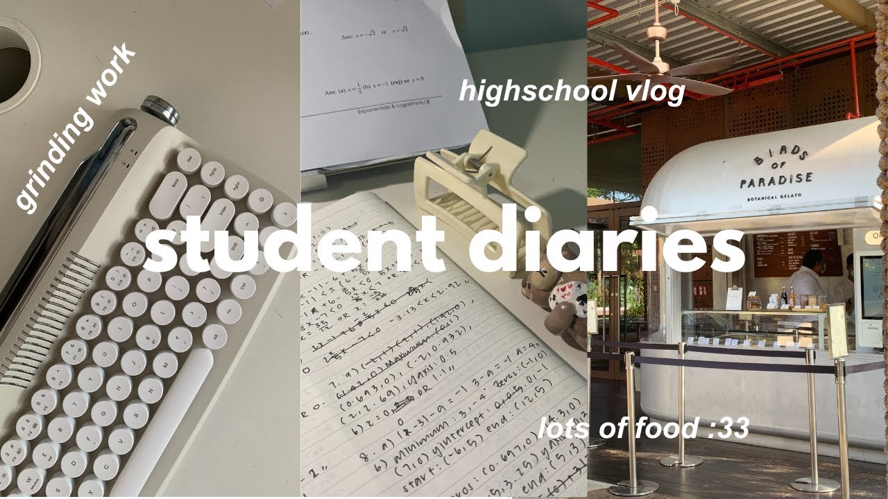 student diaries 🎥: a week in my life, productive studying, food :OO