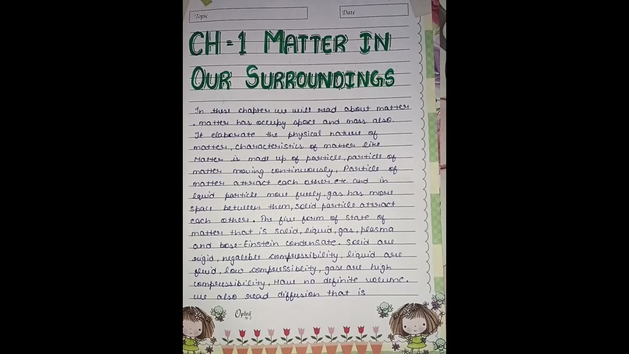 science portfolio class 9th standard ✨