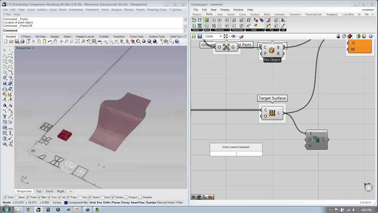 Algorithmic Design 11 | Surface Morphing