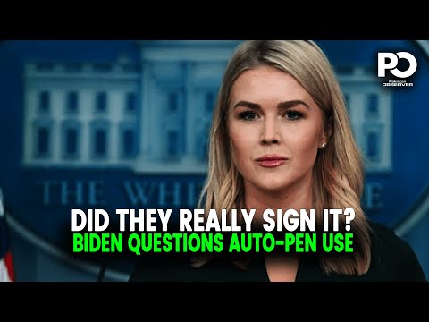 Presidential Pen Controversy: Biden Questions Auto-Signature | Pakistan Observer
