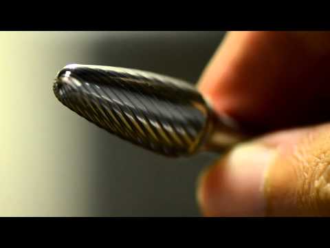 SF-5 SINGLE CUT Tungsten Carbide Bur Die Grinder Deburring Tool Bit