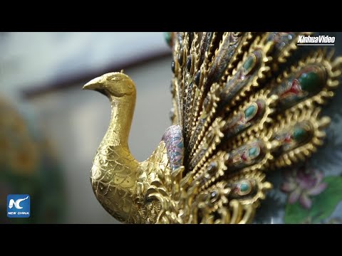 Cloisonne Inheritor in Beijing