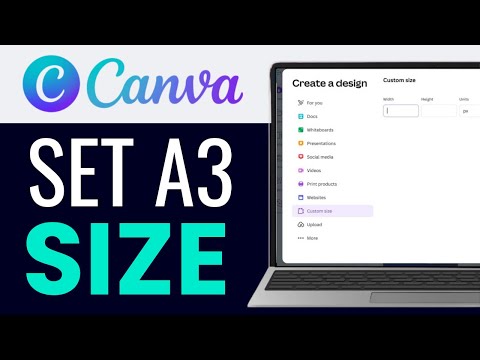Cara Mengatur Ukuran A3 di Canva | Tutorial Cepat Canva 2025