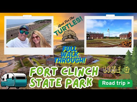 Fort Clinch State Park Campground and Fort Adventures, Fernandina Beach, FL
