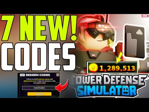 ⚠️UPDATE!!⚠️ CODES TOWER DEFENSE SIMULATOR ROBLOX CODES 2025 TDS CODES 2025