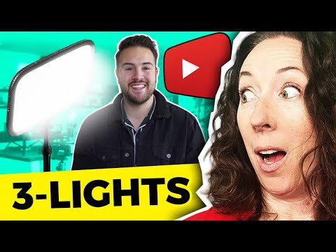 Realtor Reviews Think Media's 3 POINT LIGHTING SETUP - YouTube Lighting Diagram
