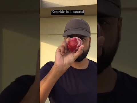 Knuckle ball tutorial (Cricket) #Shorts