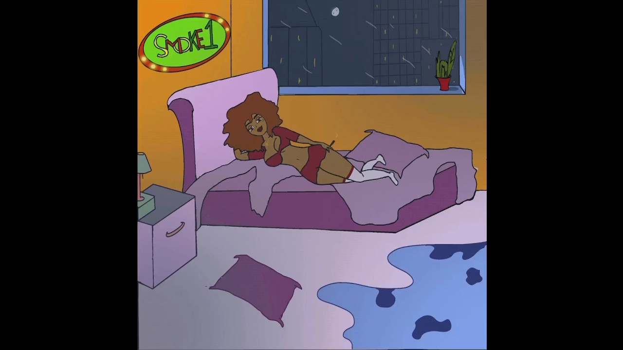 Smoking RedHead Procreate GIF