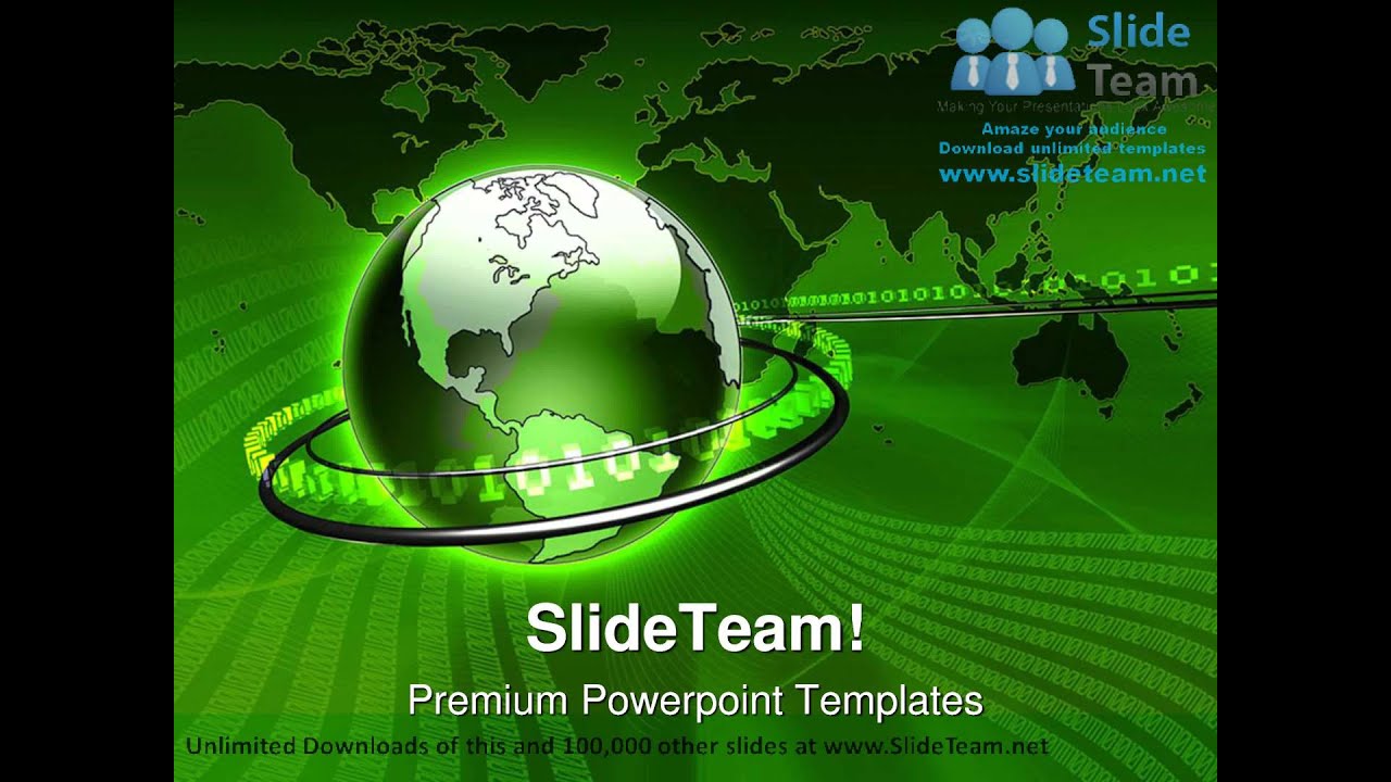 Global Data Communication PowerPoint Themes Templates and Slides ppt designs