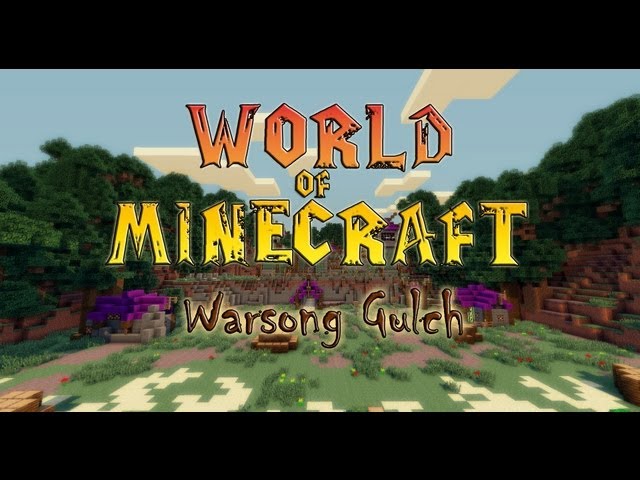 WOW - Warsong Gulch - Capture the Cow Minecraft Map