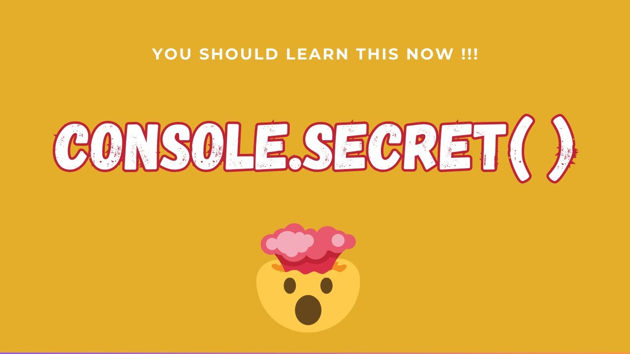 Master The JavaScript Console Now!