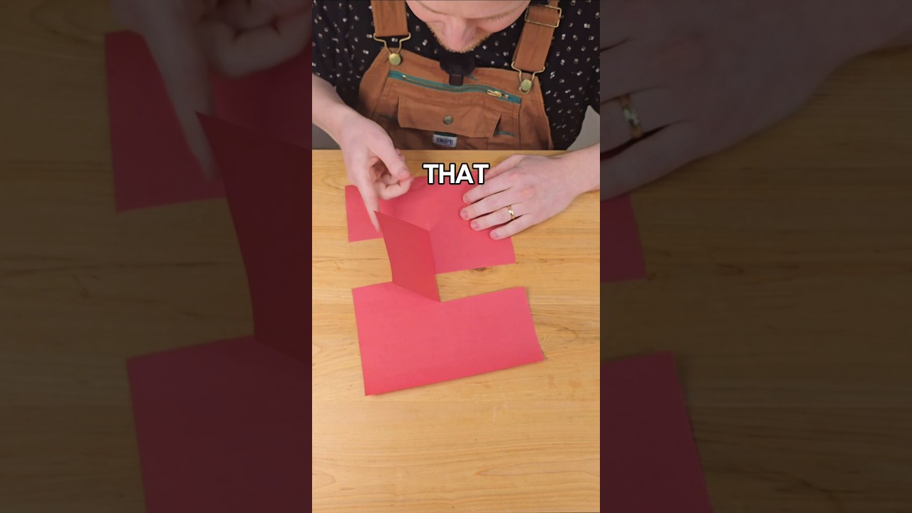 The Impossible Paper Magic Trick 🎩