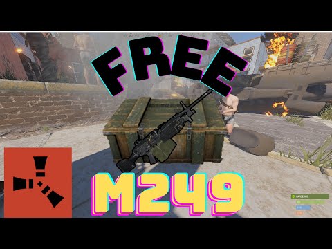 Steam Community :: Video :: How to get a free M249 in rust - Bloo ...