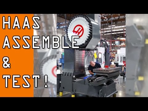HAAS Factory: Behind the Scenes Assembly & Testing! - NYC CNC