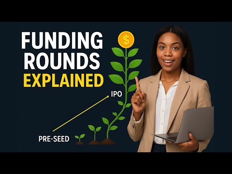 Understanding Startup Funding Rounds🤑 #startup #startupfunding #financialliteracy