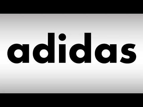 How to Pronounce ADIDAS