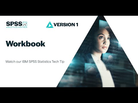Workbook in IBM SPSS Statistics