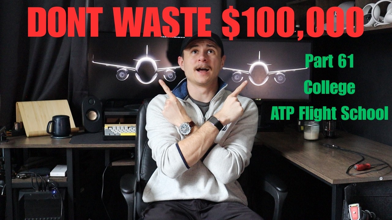 ATP Flight School vs College vs Part 61 | Best Way to Become a Pilot