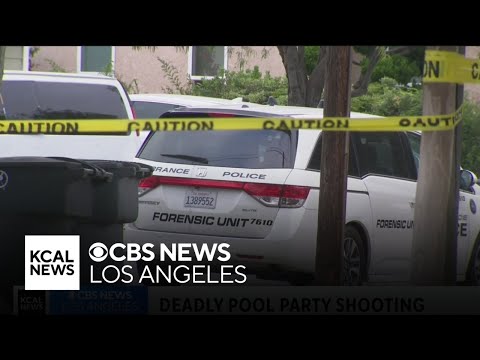 Investigation continues after deadly shooting at Torrance pool party