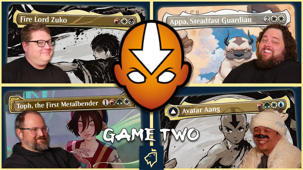 Zuko vs Appa vs Aang vs Toph | Avatar: the Last Airbender Commander Gameplay MTG | Game 2