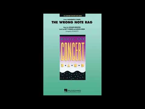 The Wrong Note Rag from "Wonderful Town" - Leonard Bernstein (Grade 4)