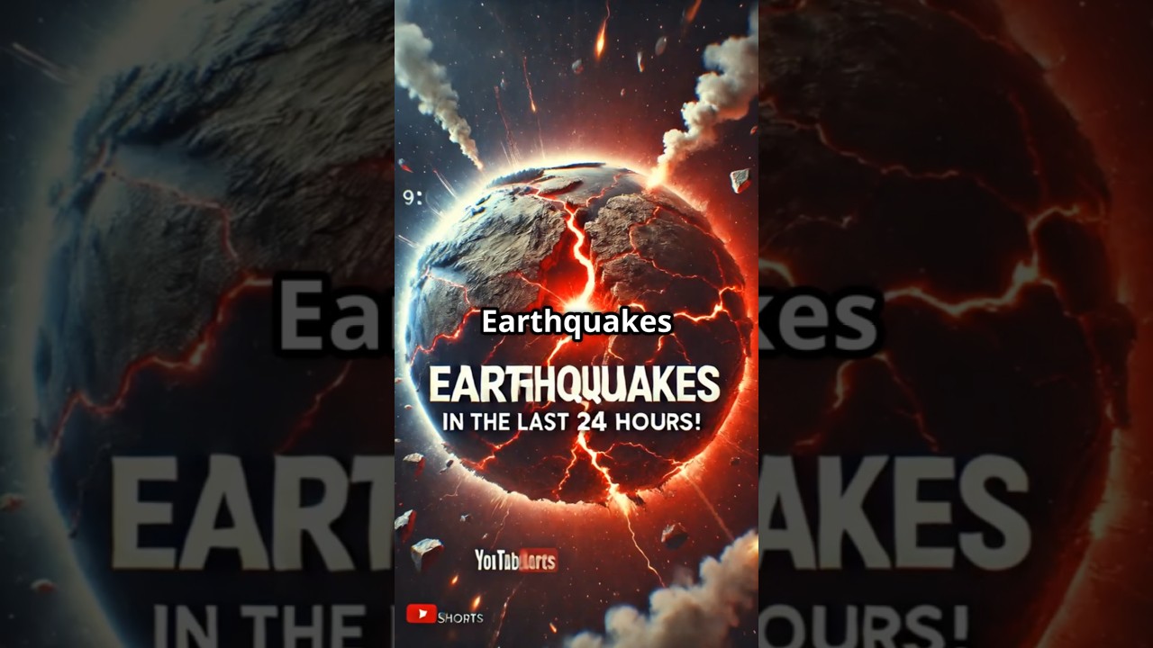 🌍4 Major Earthquakes You Missed Today 😱🌐 #Earthquake #SeismicActivity #BreakingNews #NaturalDisaster