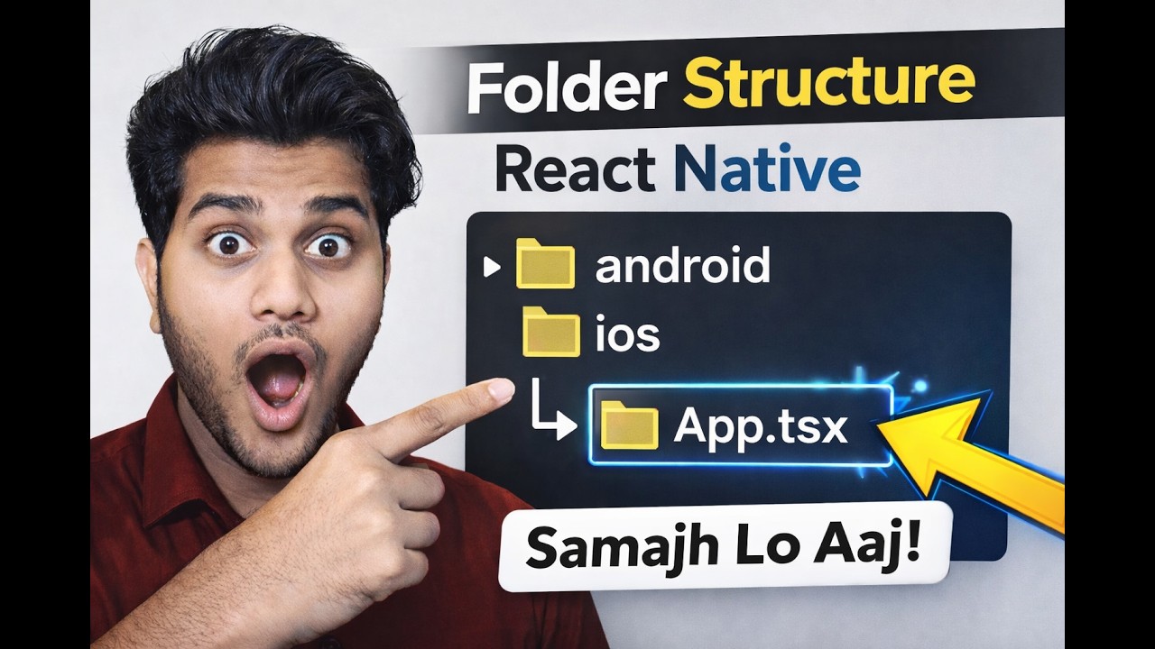 React Native Project Structure Tutorial 🔥 Complete Guide for Beginners
