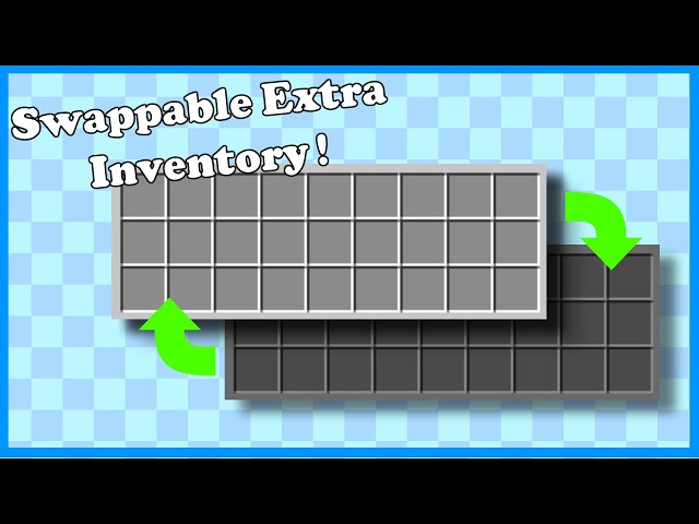 Extra Inventory DataPack [SMP Friendly More Inventory] Minecraft Data Pack