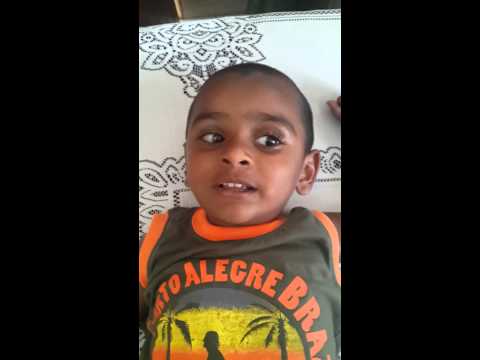 Davy spells his name phonetically at 2yrs old