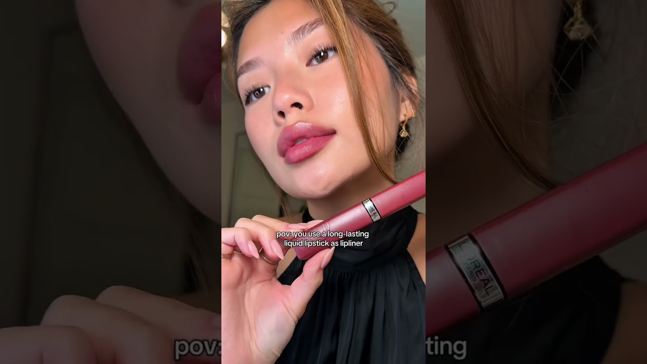 LIQUID LIPSTICK AS LIPLINER PT 2