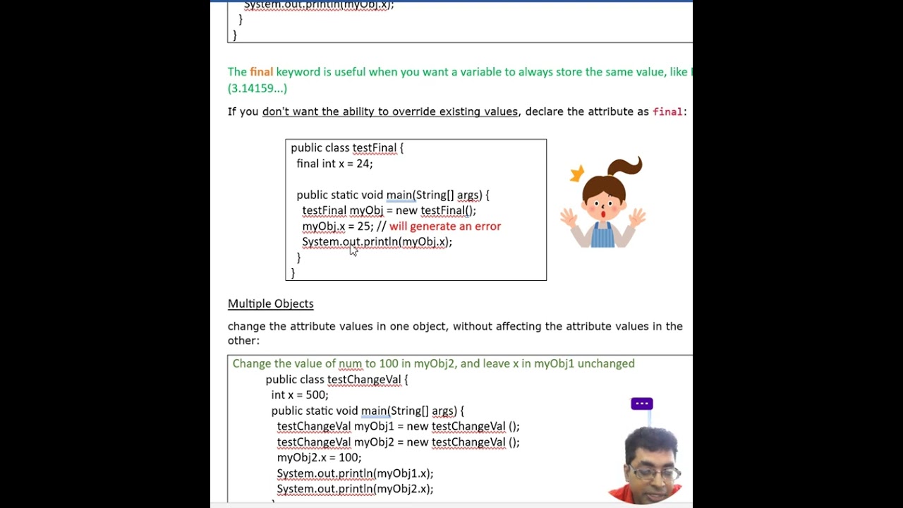 Java Practical 14 - OOP Create an Object(Part 2)