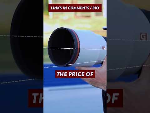 MOST EXPENSIVE Sony Lenses You'll NEVER Buy 💸