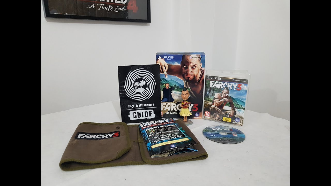 Far Cry 3 Insane Edition Ps3 unboxing
