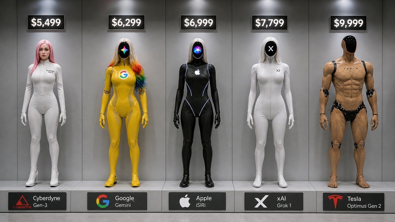 All New Humanoid AI Robots That Are Finally Hitting the Market in 2026: Grok, iSiri, Gemini