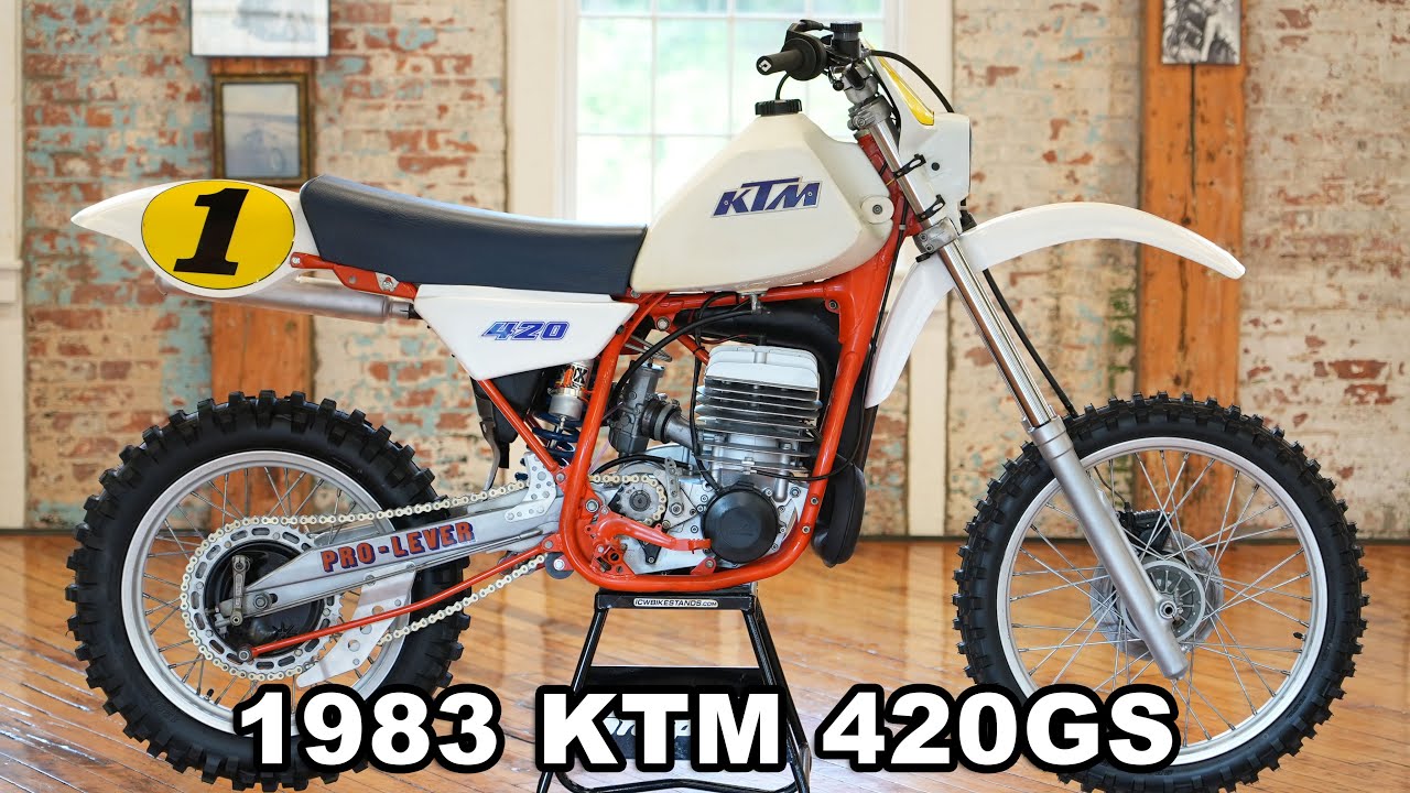 BIG BORE AIR COOLED  CLASSIC; 1983 KTM 420GS POWER HOUSE 