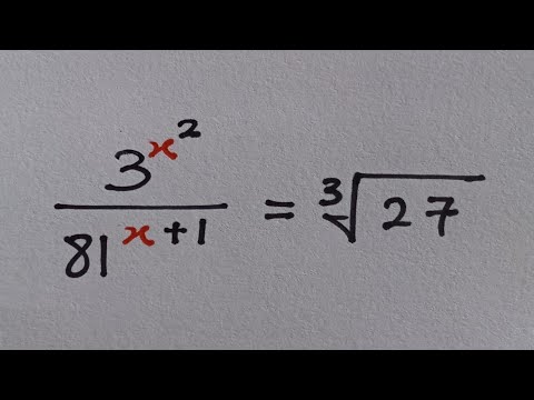 Watch How I Used Exponents Laws To Solve This Equation Easily! - SAT, ACT Math