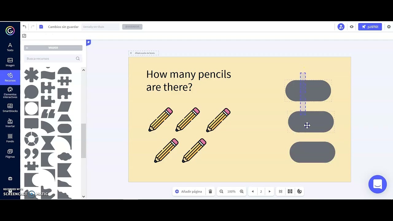 Tutorial genially  Tablero interactivo