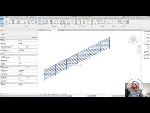 How to make a Glass Railing in Revit ريفيت – Phoenix