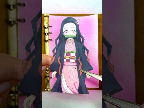 Journaling | Demon Slayer : Nezuko Kamado | Scrapbooking