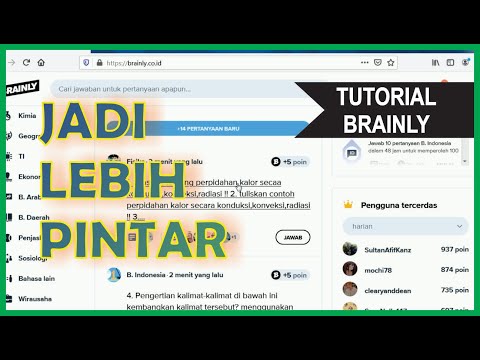 Tutorial Cara Menggunakan Brainly | Cara Bertanya dan Menjawab Pertanyaan | Terbaru 2021