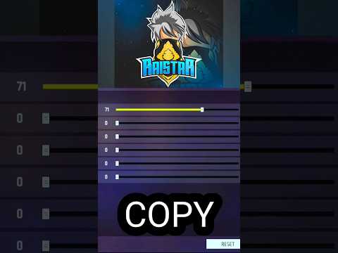 RAISTAR SECRET SENSITIVITY ???? | FREE FIRE