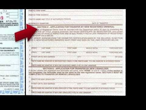 How to sell your car Hawaii certificate car title