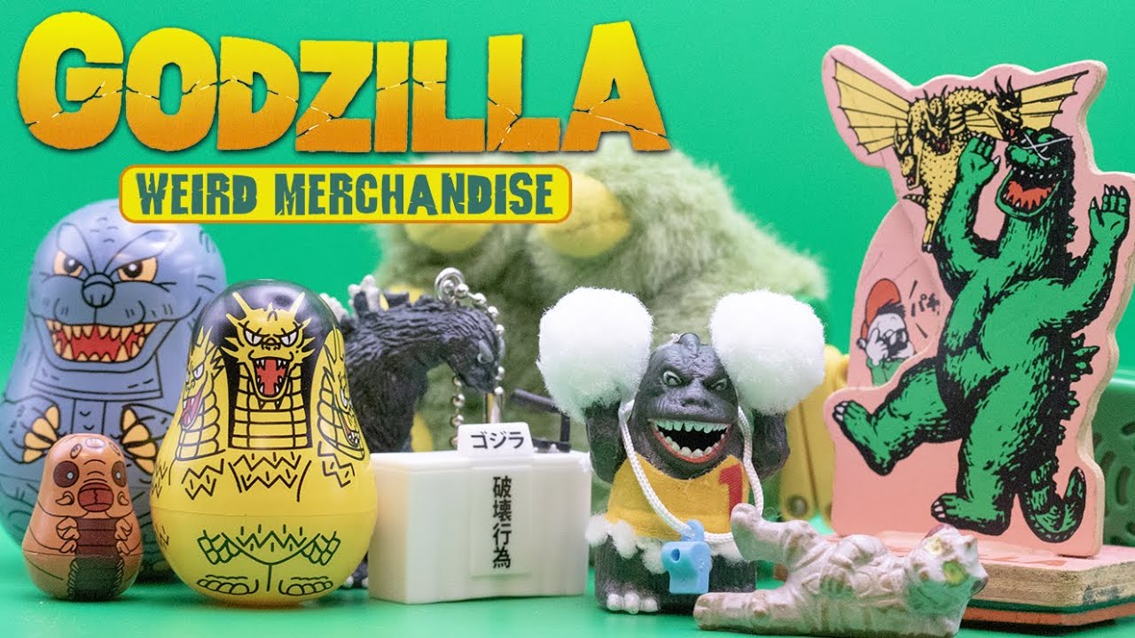 Weird Godzilla Merchandise